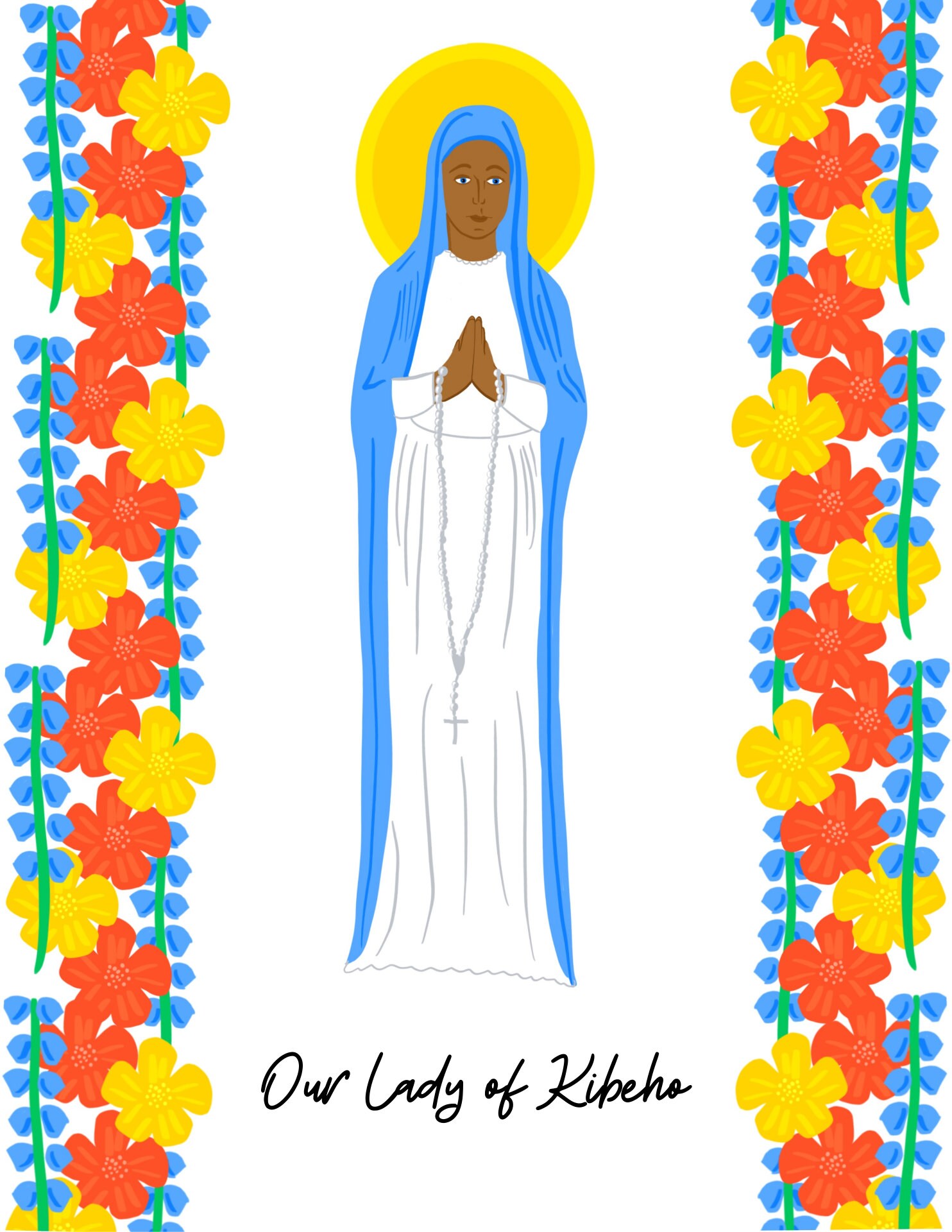 Our Lady of Kibeho Print (digital Download / Printable) - Etsy