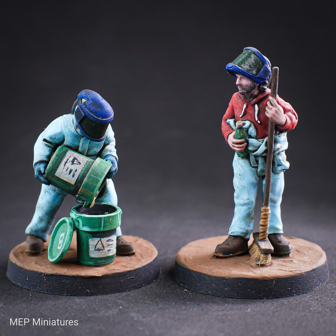 Build Team: Tubbs and Propper - 28mm Miniatures - Etsy