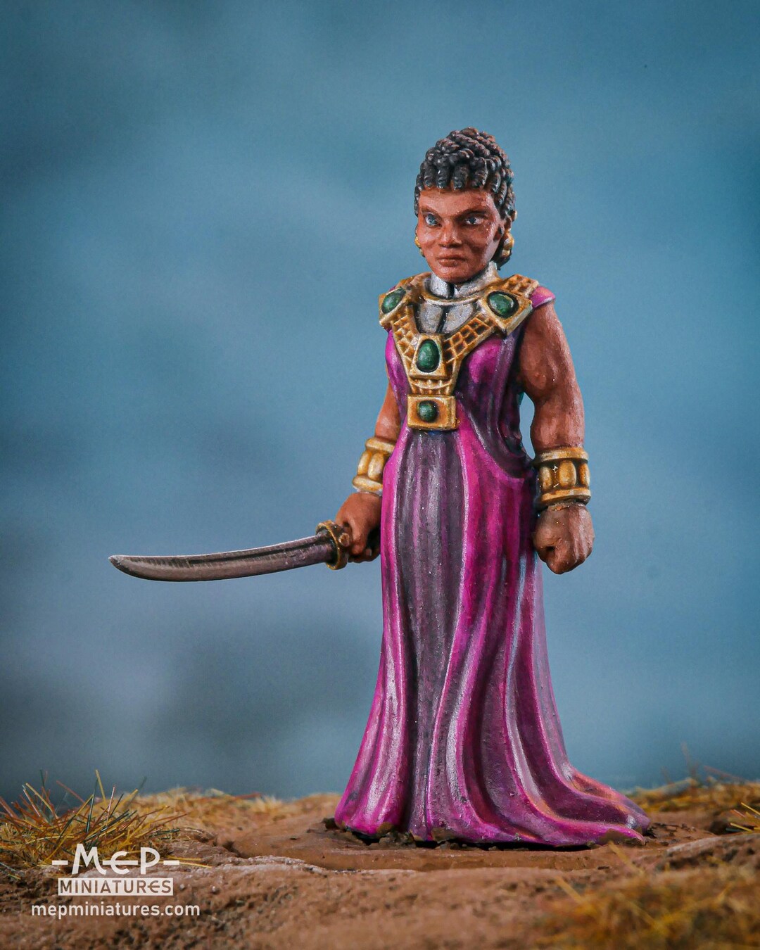 Queen Hali - 28mm Miniature (NEW VERSION) - Etsy