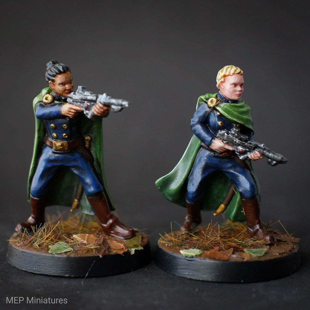 Tunnel Guard (monopose) - 28mm Miniatures - Etsy