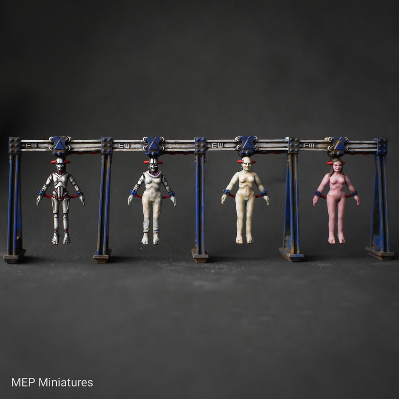 Robot Assembly Line - 28mm Miniatures by MEP Miniatures - Etsy