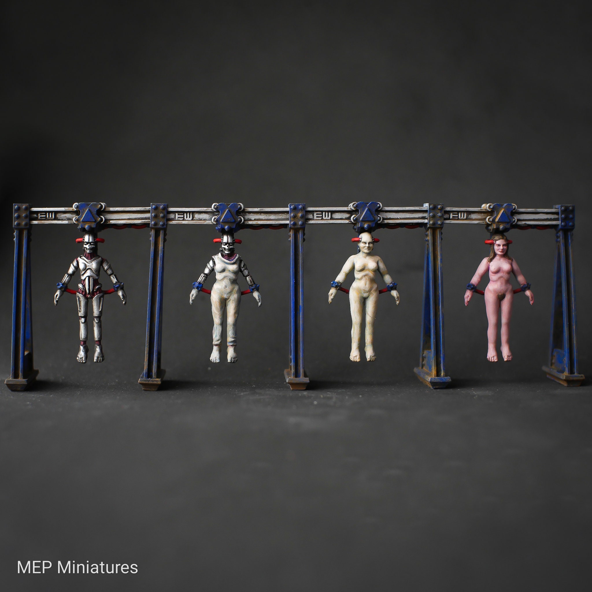 Robot Assembly Line - 28mm Miniatures by MEP Miniatures - Etsy