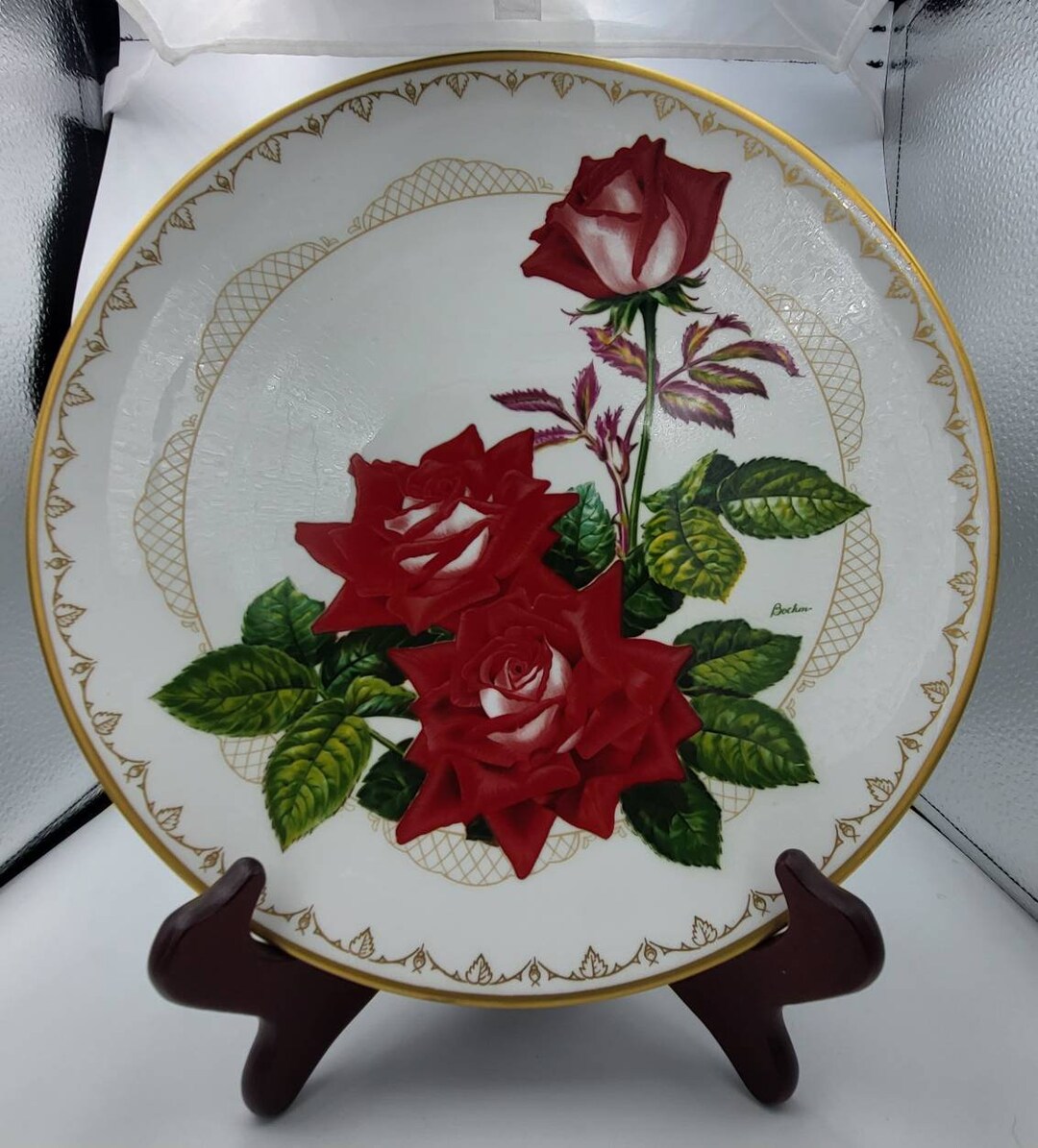 Edward Marshall Boehm Roses of Excellence Collection - the Love Rose - Etsy