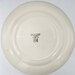 Mid Century Sebring Pottery - Serenade Dinner Plate - Burgundy Rim & 22 ...