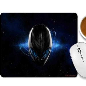 Alien Gaming Mousepad Custom Design Mouse Pad Non-slip Rubber - Etsy ...