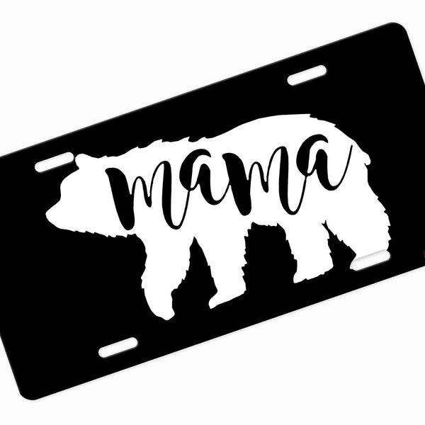 Mama License Plate Svg - Etsy