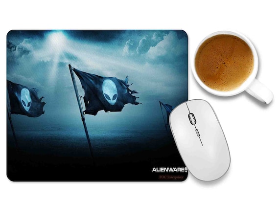 Alienware Gaming Mousepad Custom Design Mouse pad Non-Slip | Etsy