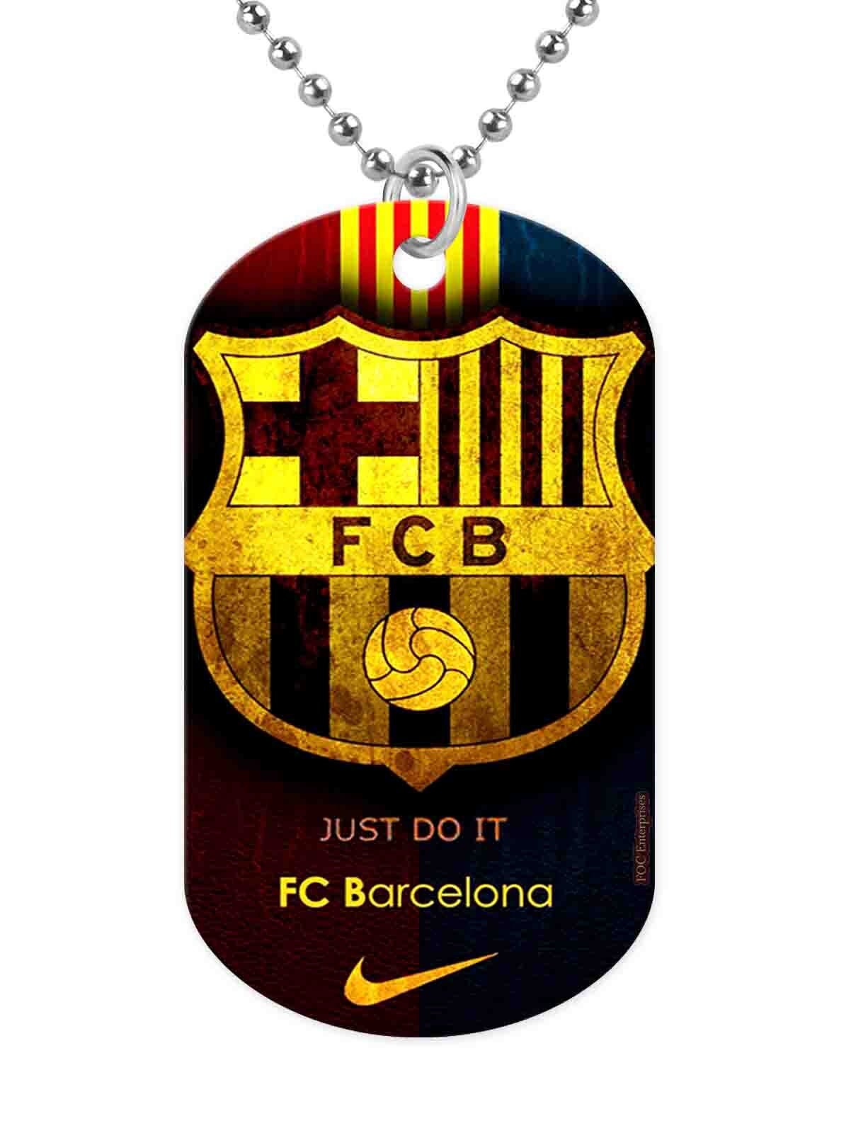 Barcelona Futbol Soccer Fan Football Club Military Dog Tag | Etsy