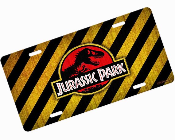 Dinosaur T-rex Wildlife Park Novelty License Plate Cover Auto | Etsy