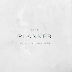 2025 Digital Planner Your Life, Your Plan - Etsy