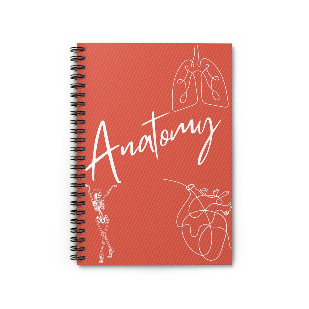 Anatomy Spiral Notebook: Medical Student Study Aid - Etsy