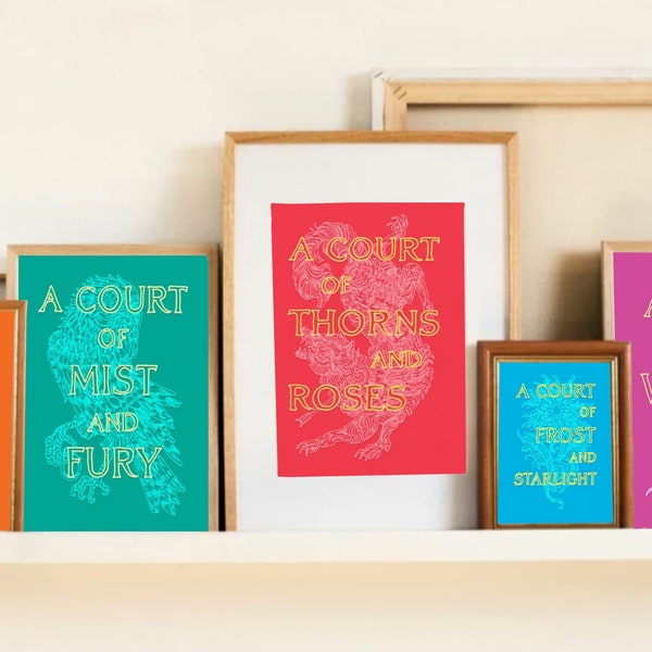 Acotar Book Covers - Etsy