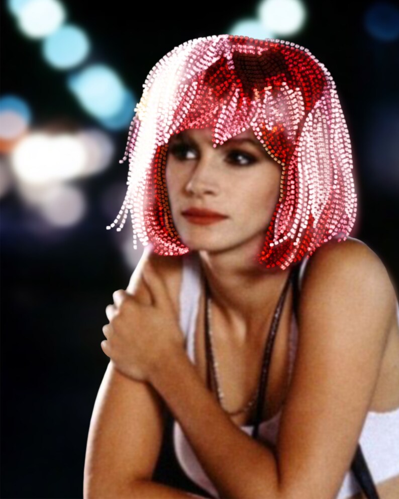 Pretty Woman Movie Poster Movie Wall Decor Glitter Julia Roberts Vivian ...