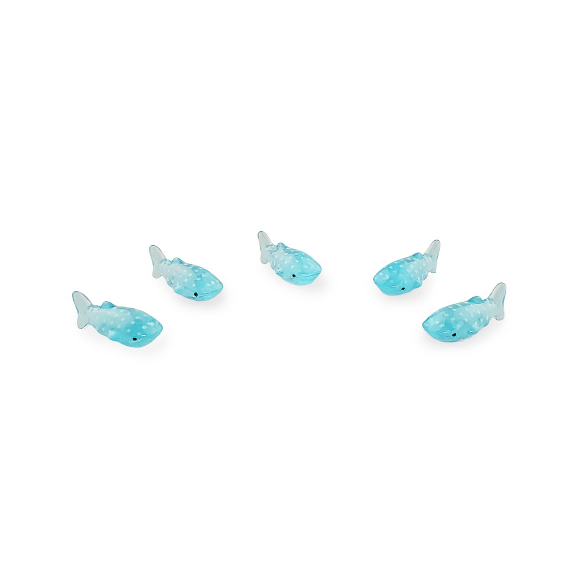 Miniature Speckled Fish 5pc Miniature Fish Micro - Etsy