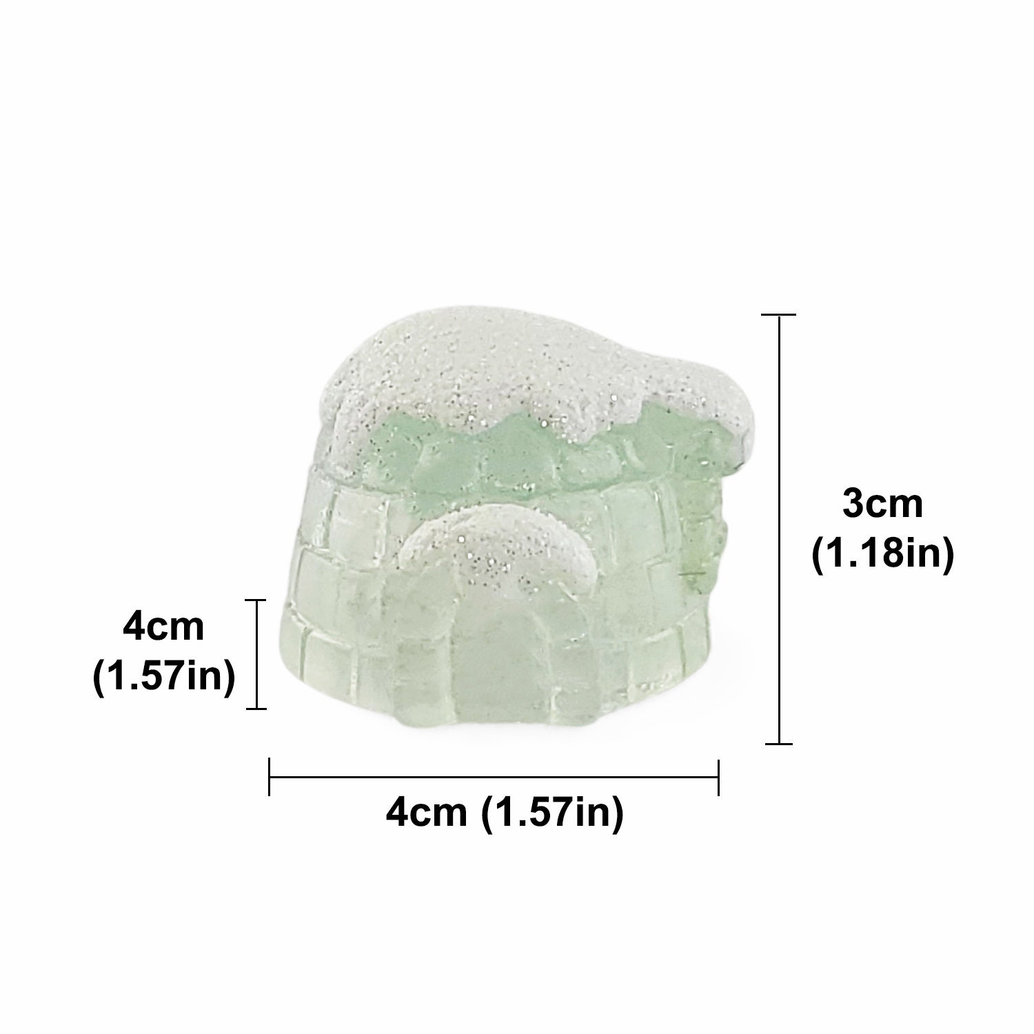 Miniature Igloo 1/5/10pc Igloo Figurine Micro Landscape - Etsy