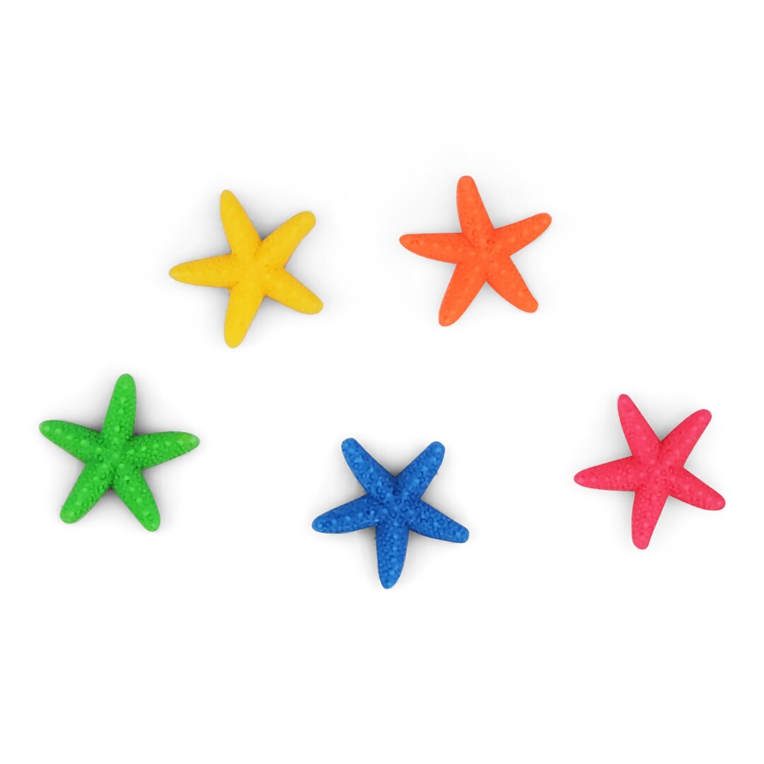 Miniature Starfish (5pc Set) - Fairy Garden - Star Fish - Terrarium ...
