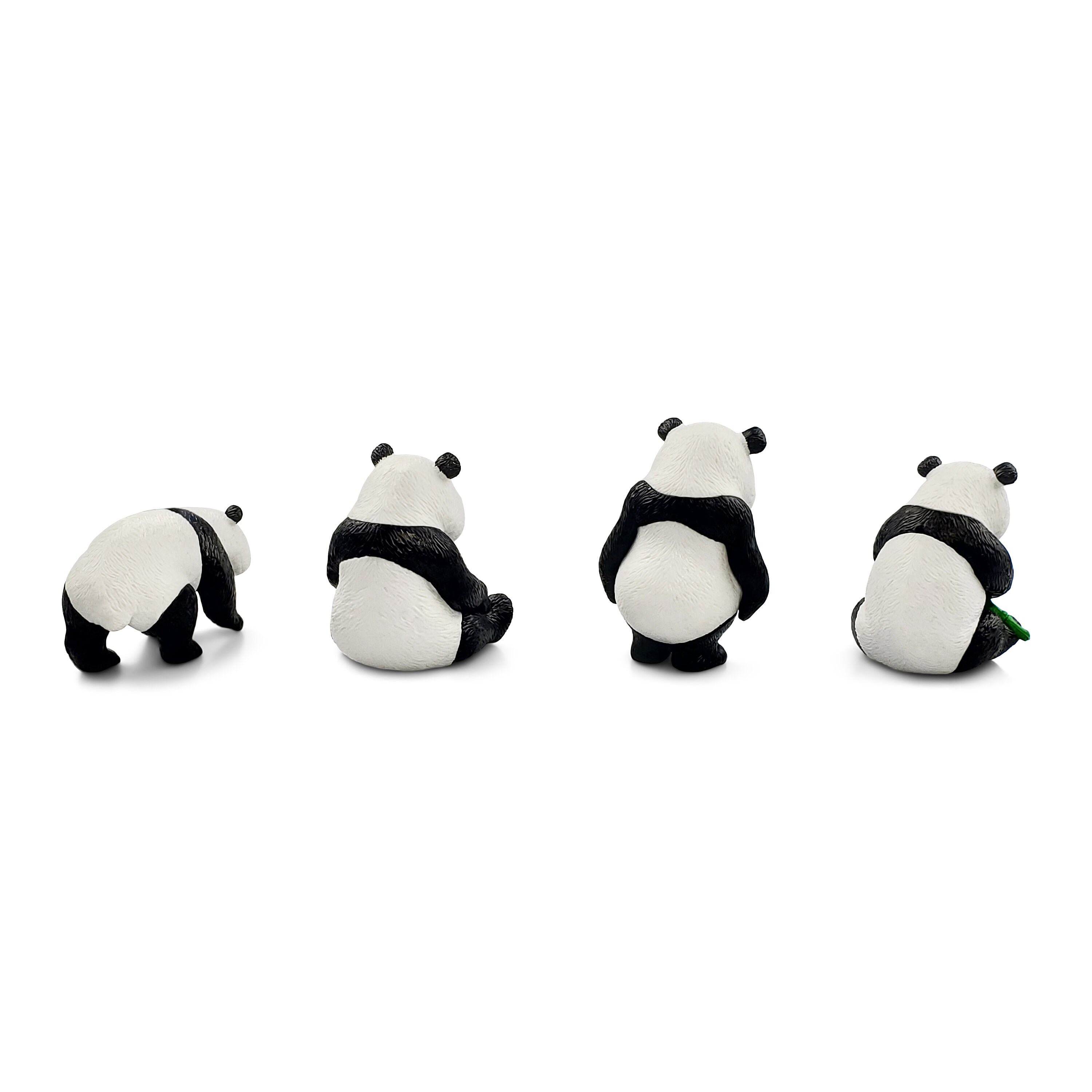 Miniature Pandas 4 Styles Panda Figurine Mini Panda | Etsy