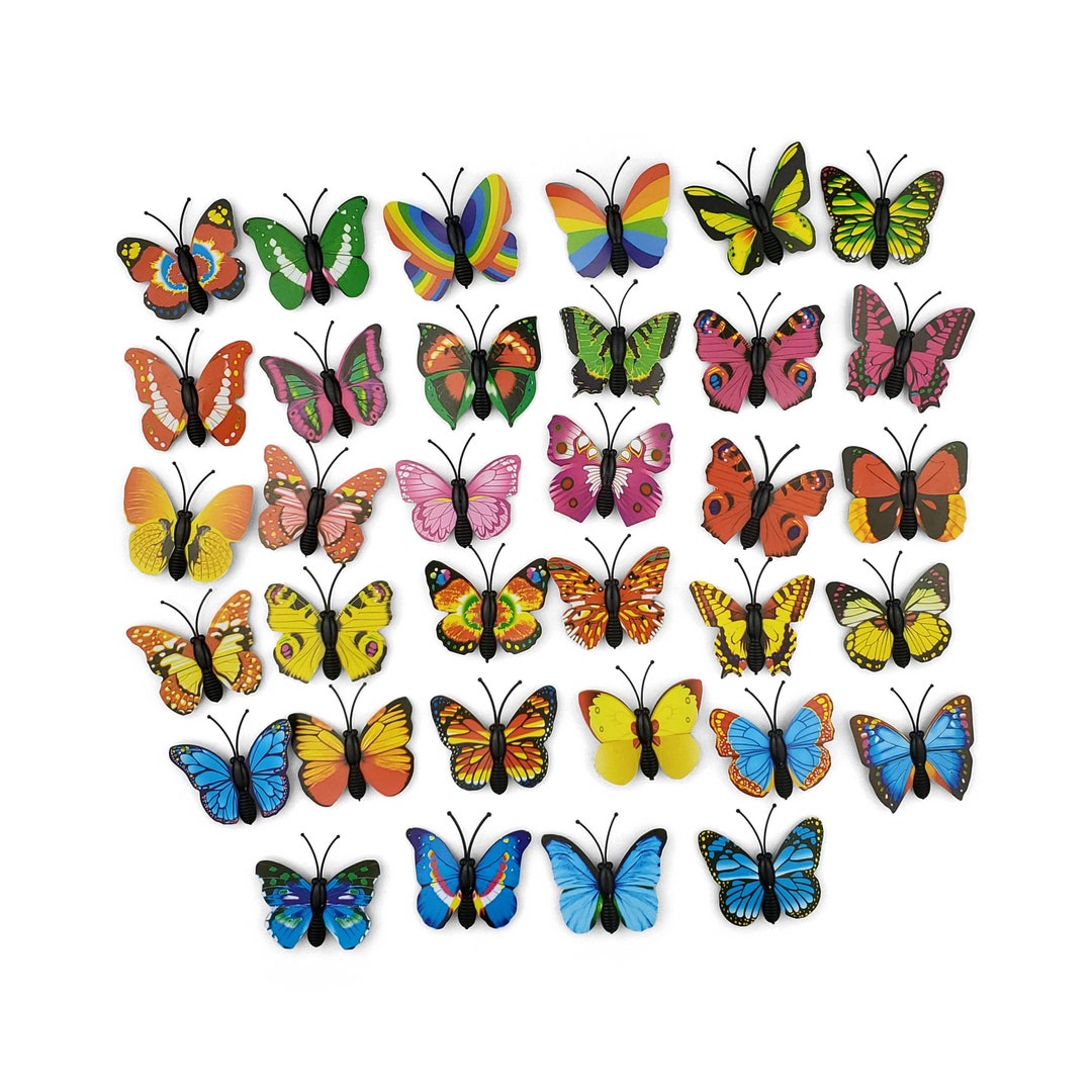 Miniature Butterflies 34 Varieties (1 to 100pc) - Fairy Garden ...