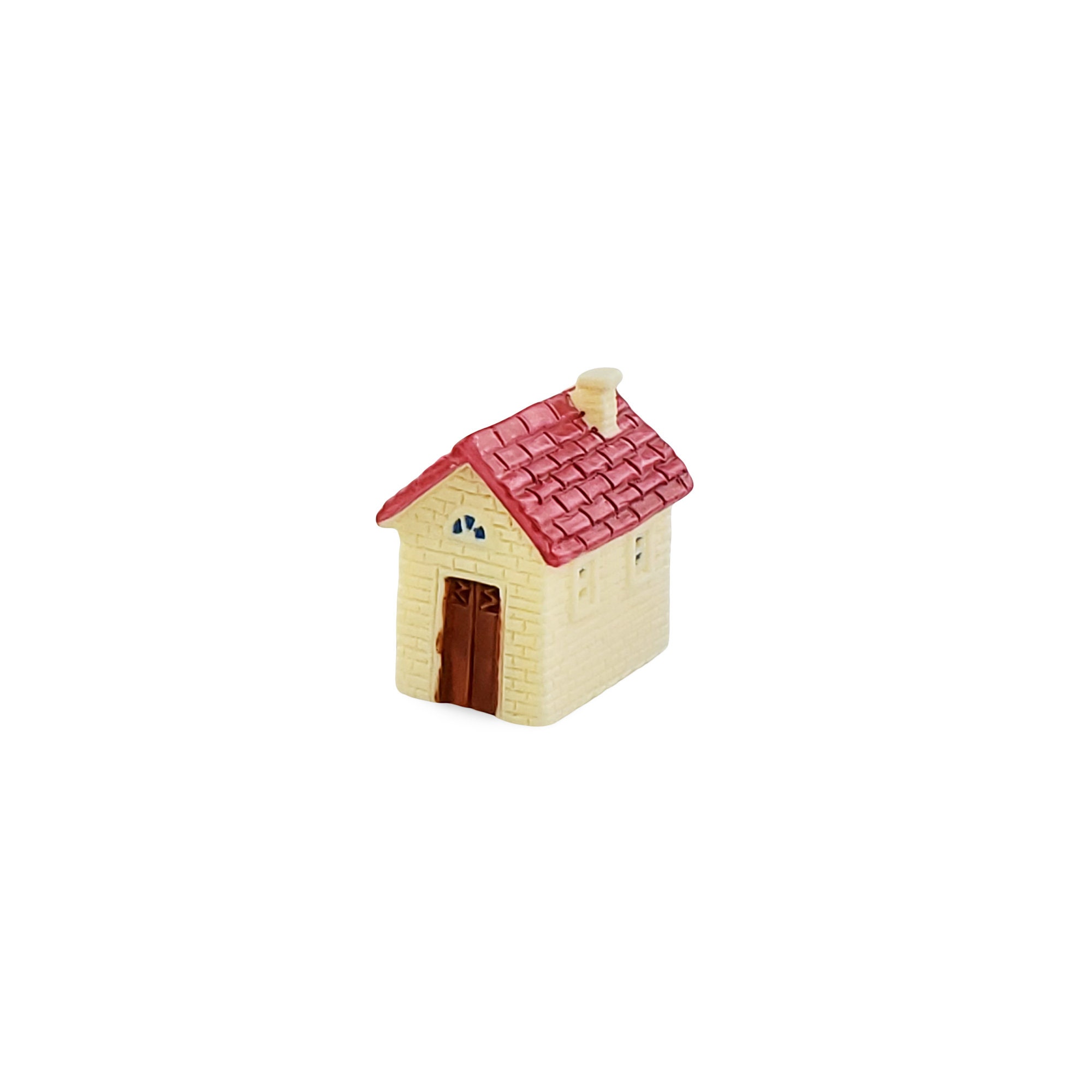 Miniature Brick House 1/5pc Miniature House Micro - Etsy