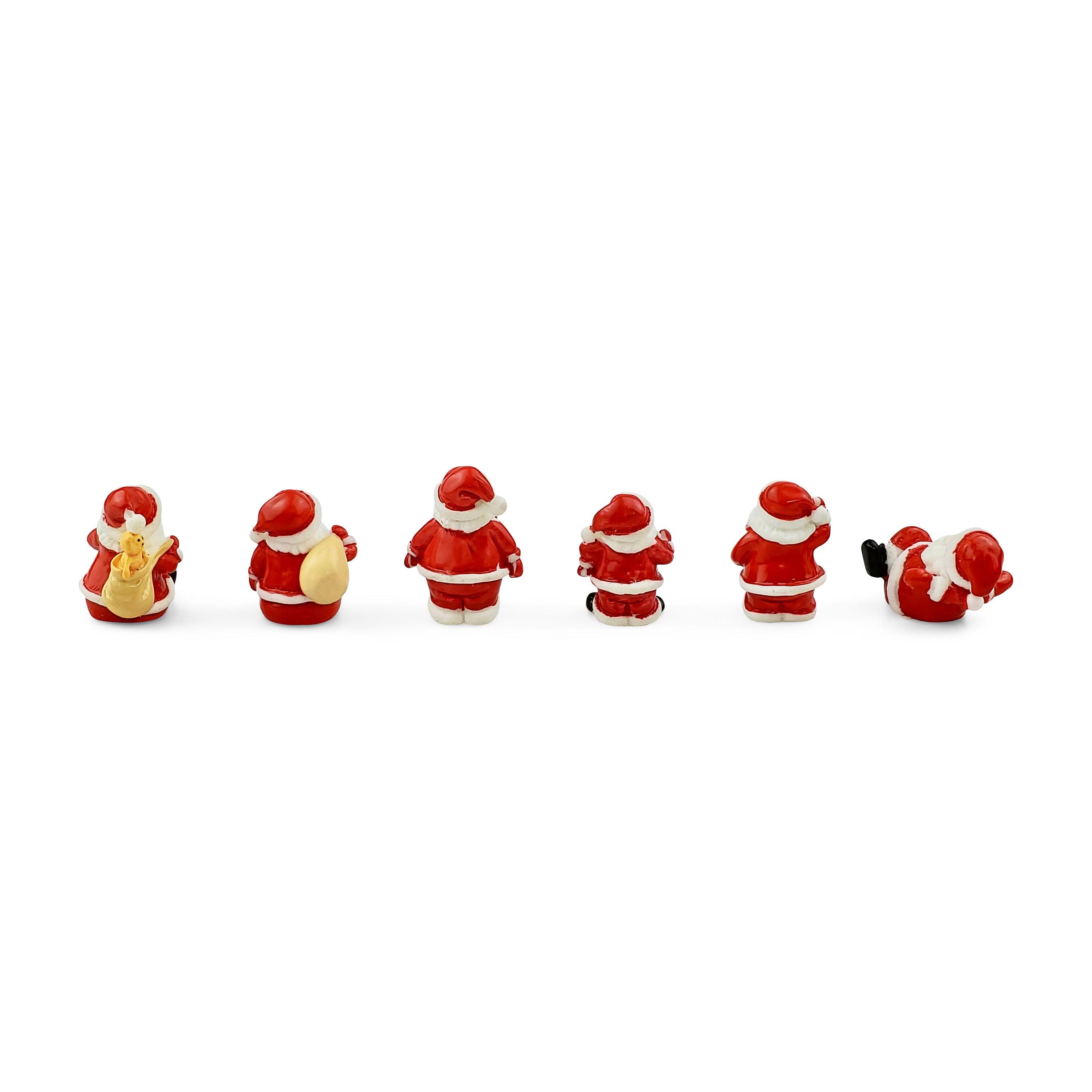 Miniature Christmas Santas 3/6pc Miniature Santa - Etsy