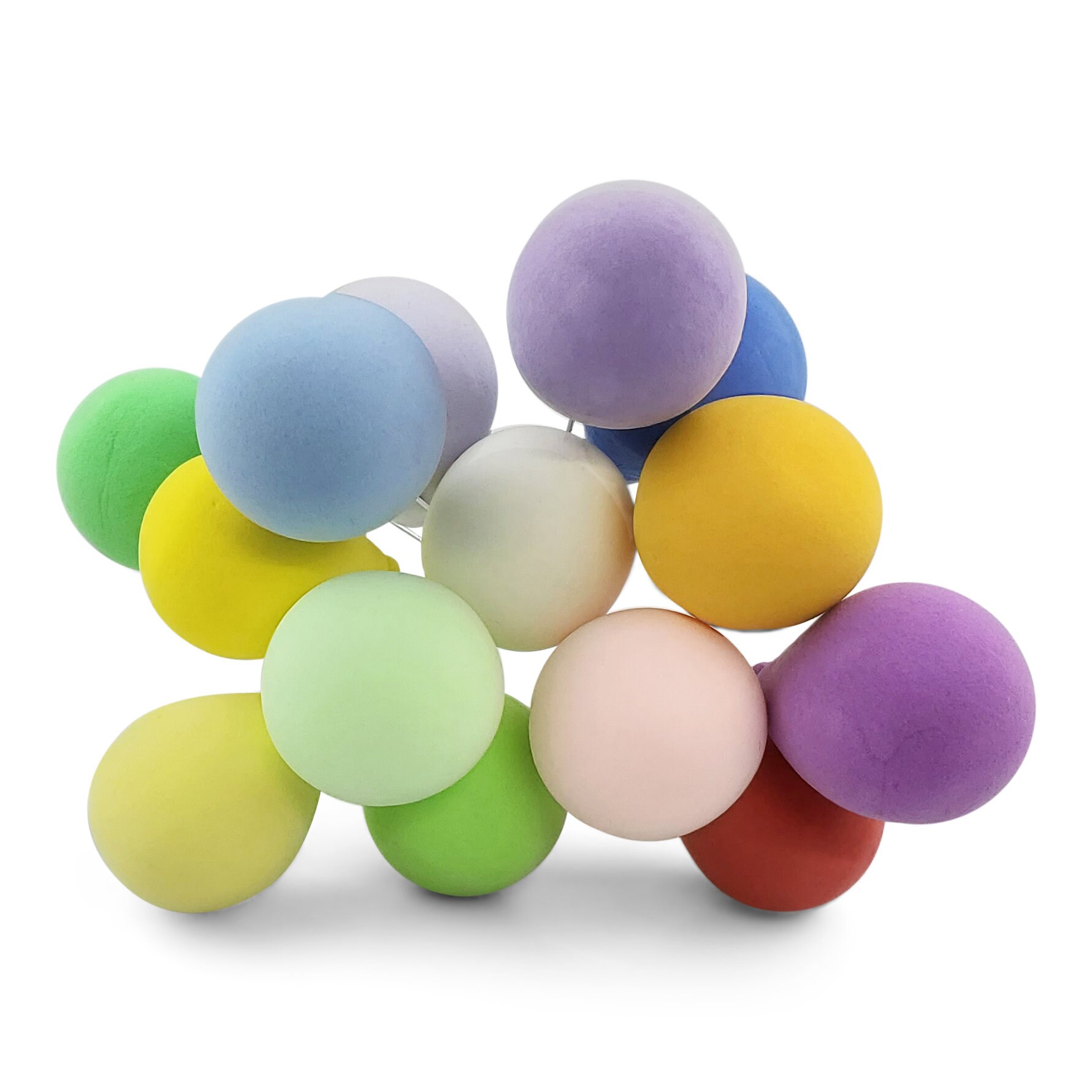 Miniature Foam Balloons 5pc Set Assorted Colours Fairy | Etsy