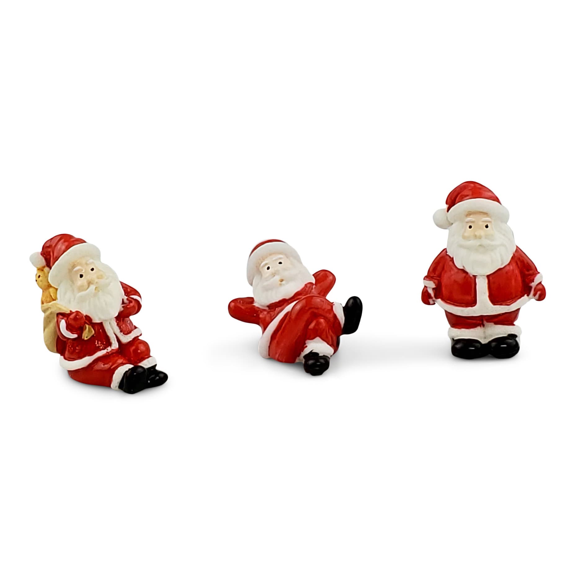 Miniature Christmas Santas 3/6pc Miniature Santa - Etsy