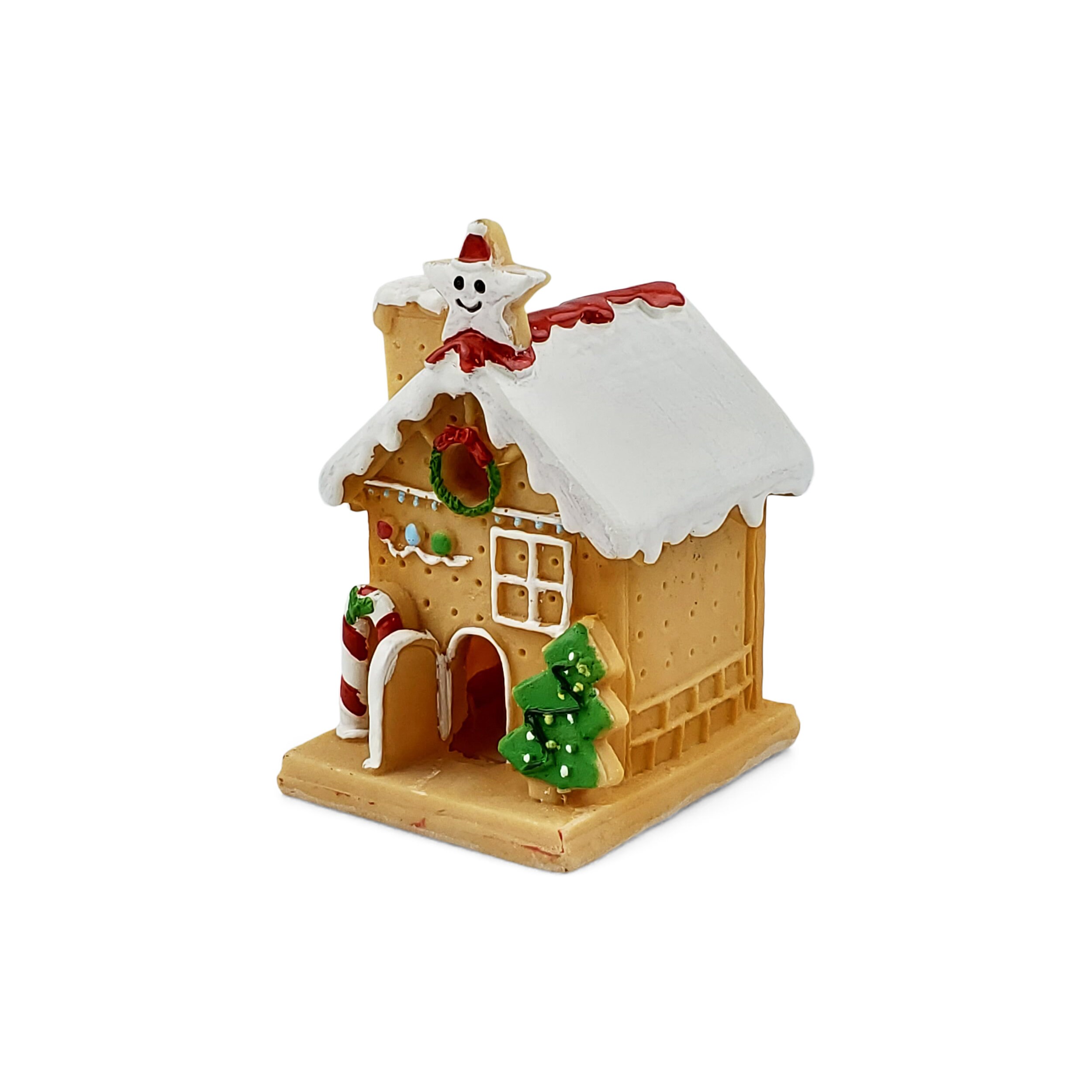 Miniature Gingerbread House lights Up Christmas House - Etsy