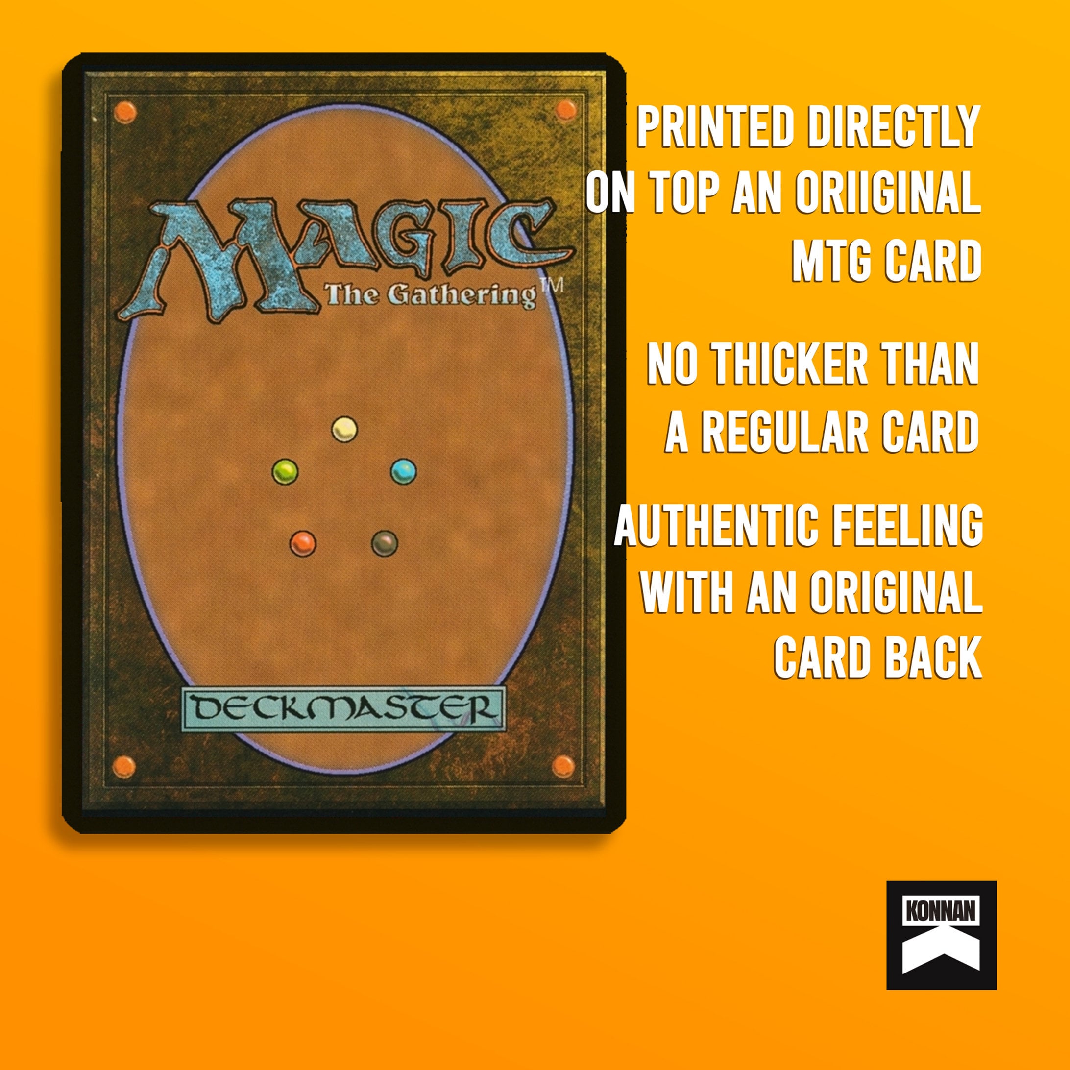 FOIL Magic: the Gathering Card Backed High Quality EDH or - Etsy