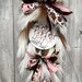 Cow Swag, Cow Teardrop, Cow Wreath, Valentine Swag, Pampas Decor, Year ...