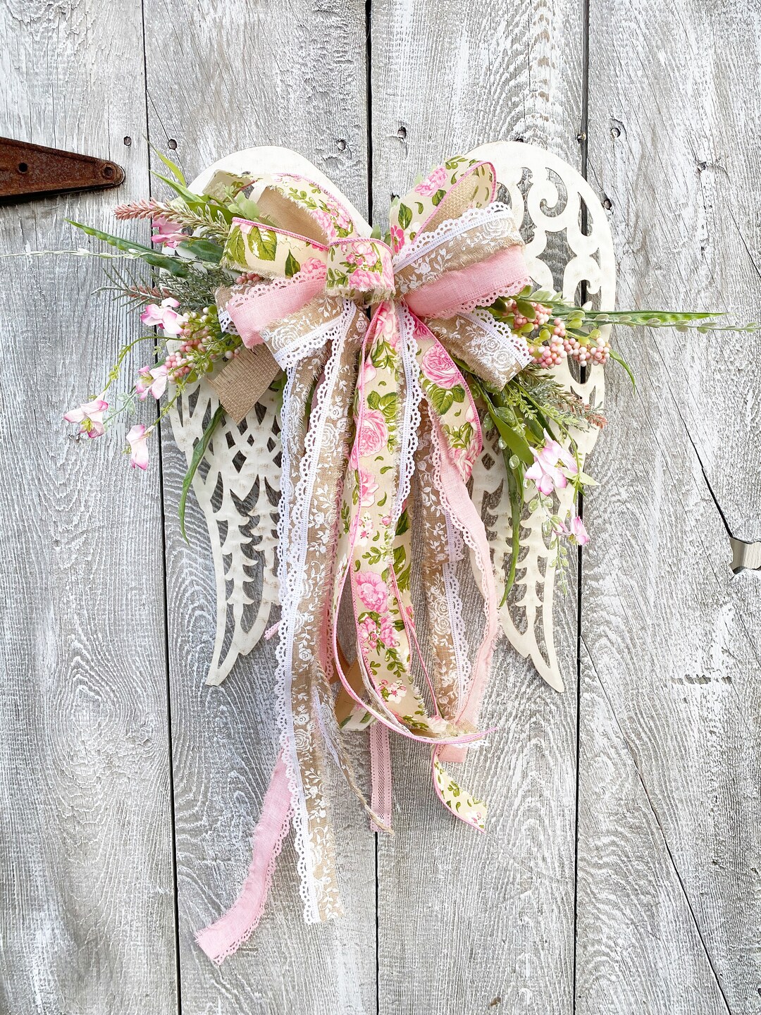 Angel Wing Arrangement, Memorial Arrangement, Funeral Flowers, Cemetery ...