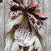 Cow Swag, Cow Teardrop, Cow Wreath, Valentine Swag, Pampas Decor, Year ...