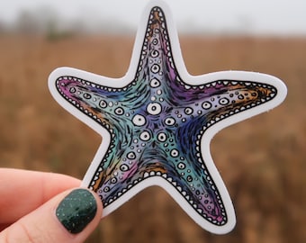 Starfish Sticker | Etsy