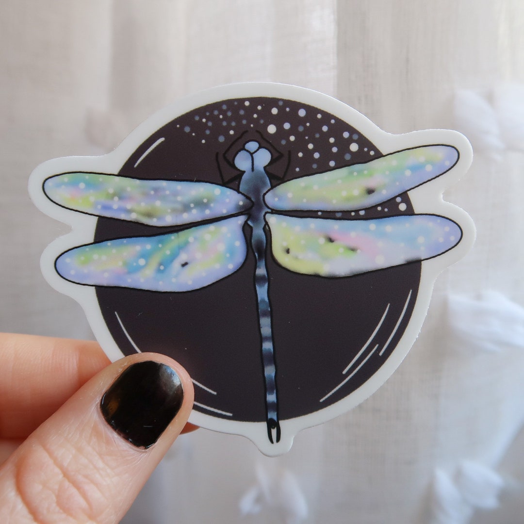 Dragonfly Vinyl Sticker Perfect for Any Garden, Outdoor or Insect Lover ...