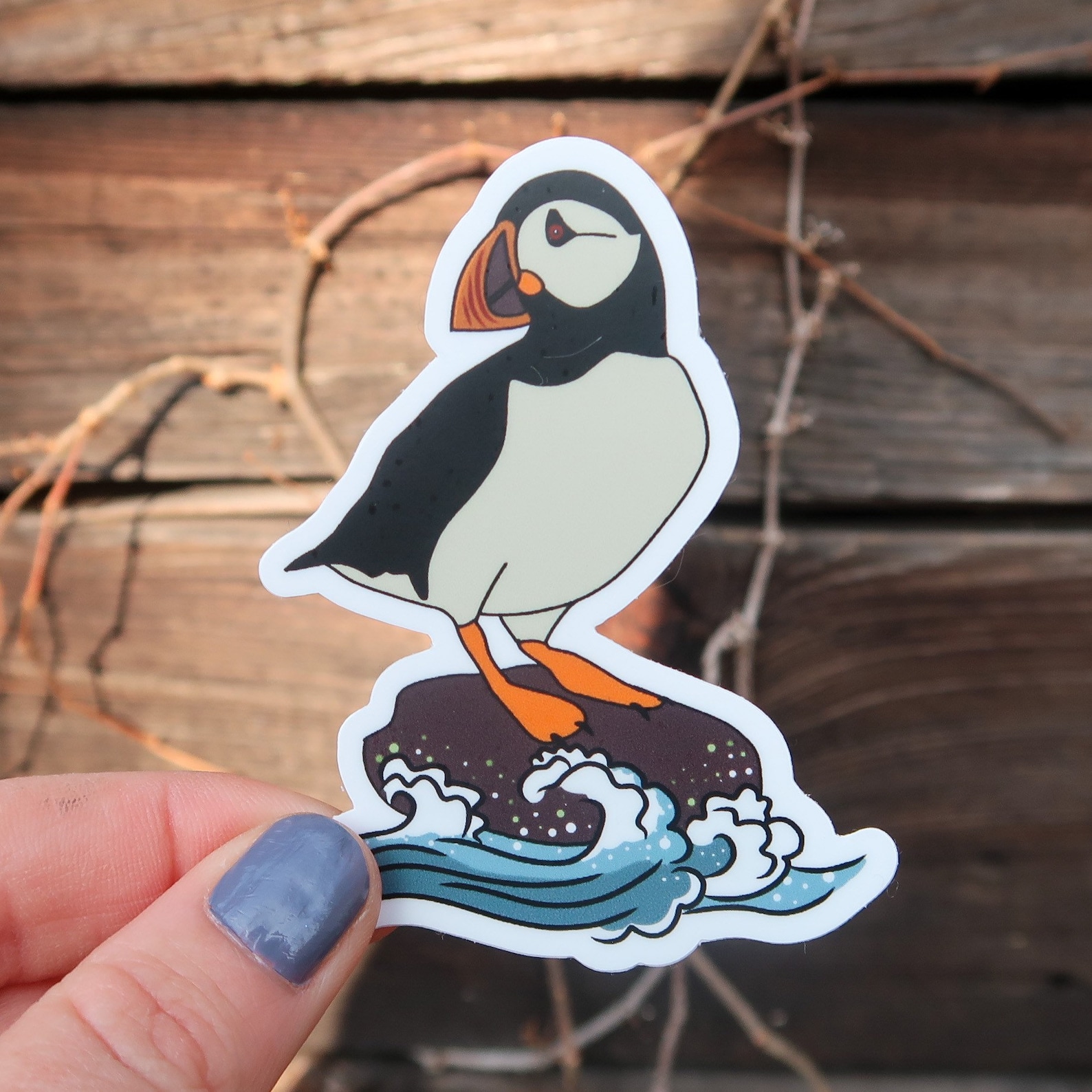Puffin Bird Vinyl Sticker Perfect for Any Animal Lover. - Etsy
