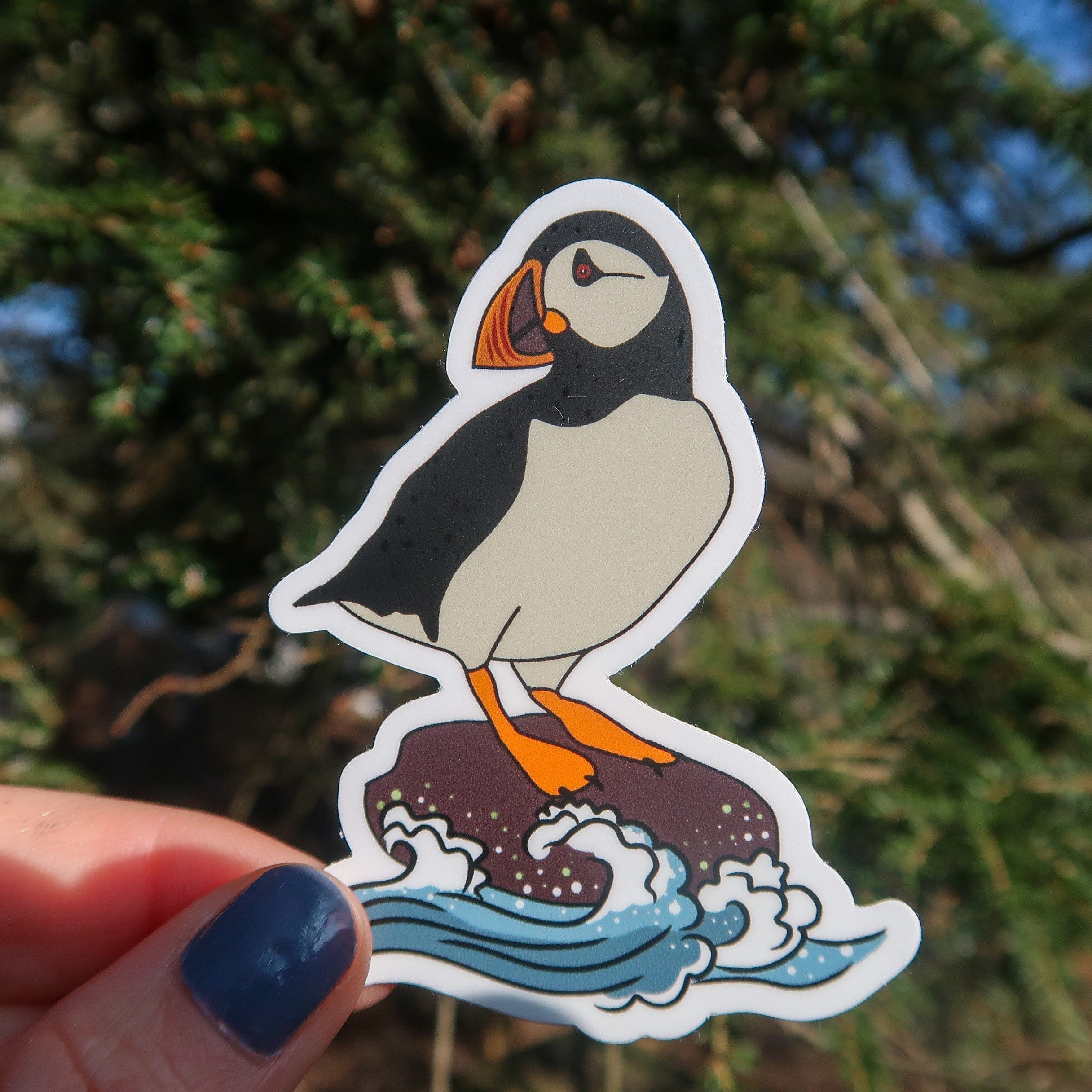 Puffin Bird Vinyl Sticker Perfect for Any Animal Lover. - Etsy