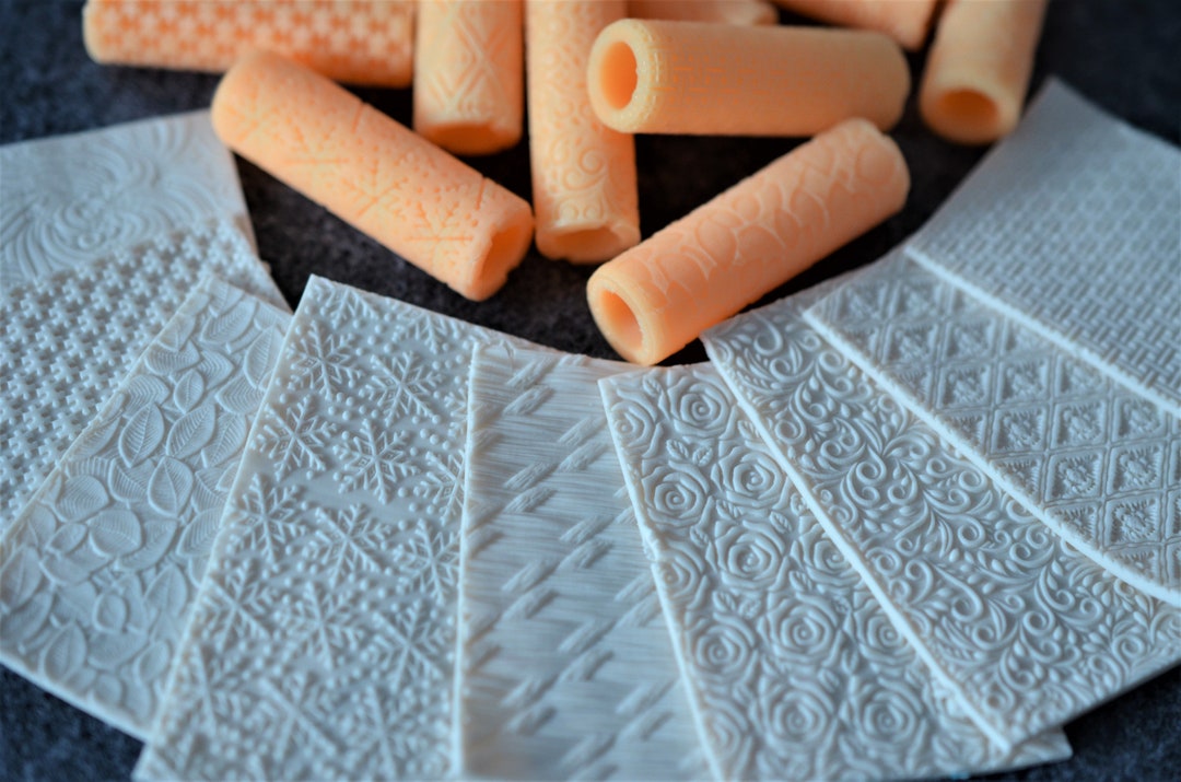 Polymer Clay MINI Texture Roller High-quality for Polymer Clay #82 - Etsy