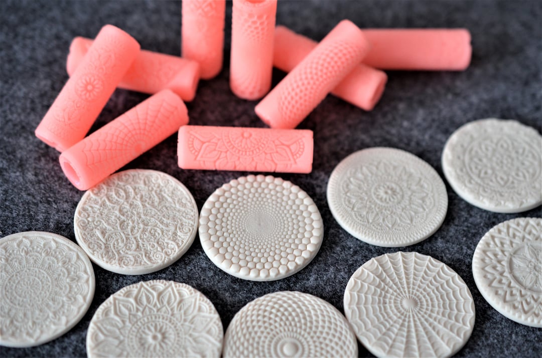 Polymer Clay Texture Mini Mandala Pattern High Quality Texture for Clay ...