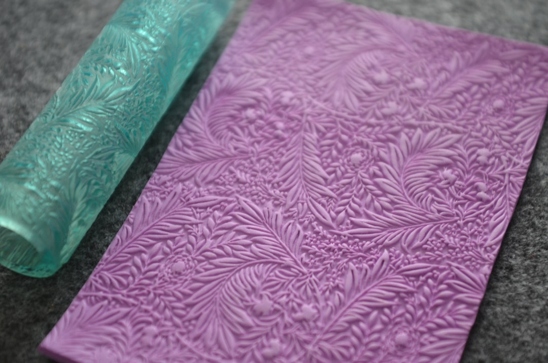 Flowers Floral Texture Roller High Quality Texture for Modeling Clay ...