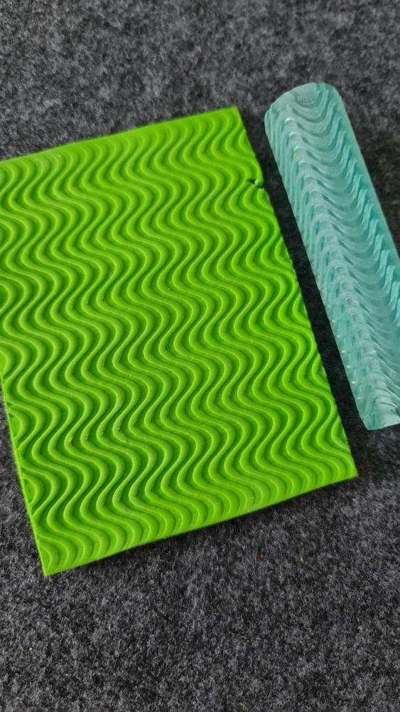 Craft Supplies & Tools Waves nature texture roller high quality texture ...