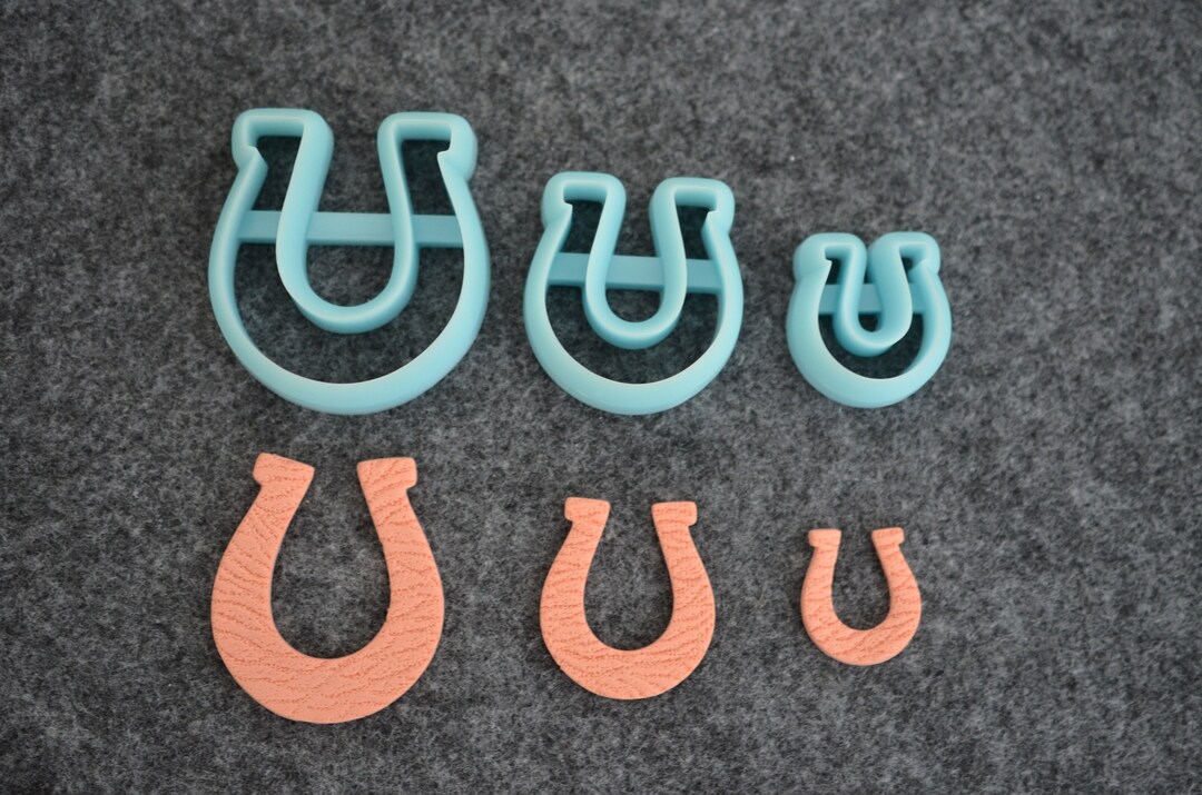 Horseshoe Cutter # 123 Cutters for Polymer Clay Earrings - Etsy