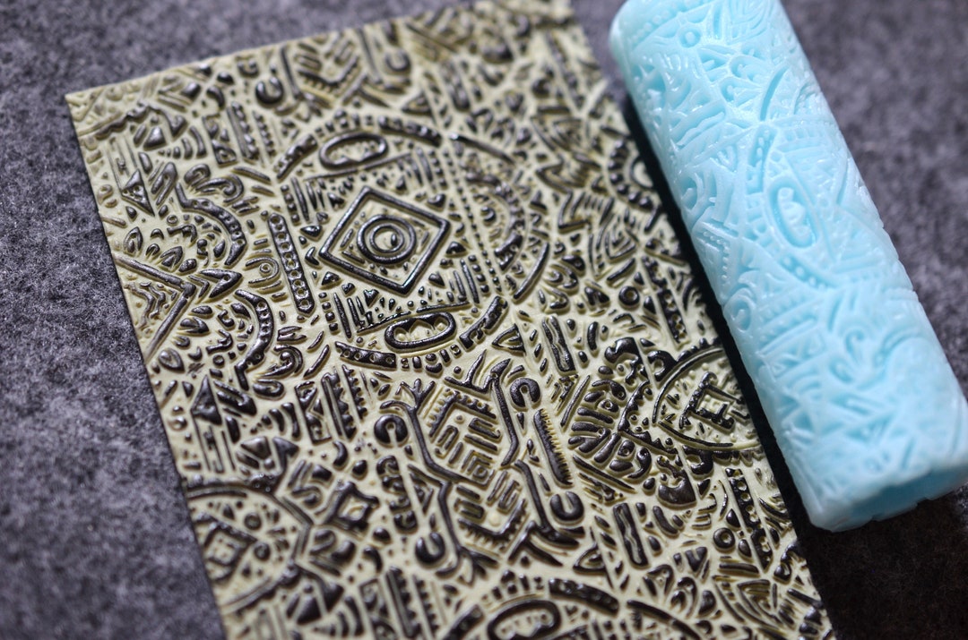 Tribal Aztec Polymer Clay Texture MIDI Texture High Quality # 100 - 7 ...
