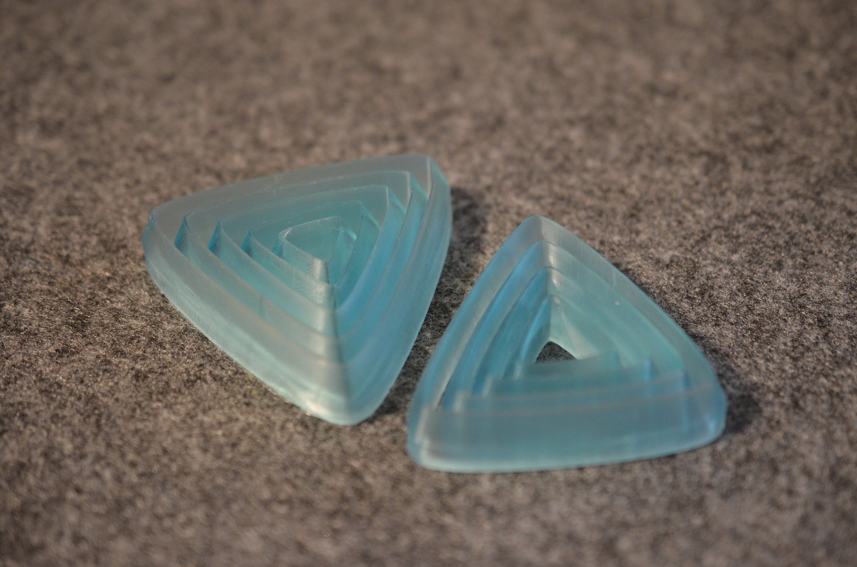 Triangle Cookie Cutter Triangular Shape # 28 for Modeling Clay Earrings ...