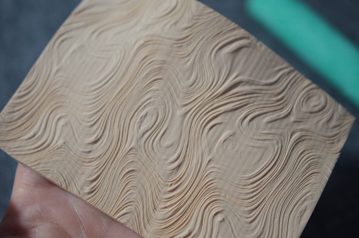 Waves Nature Texture Roller High Quality Texture for Polymer Clay # 54 ...