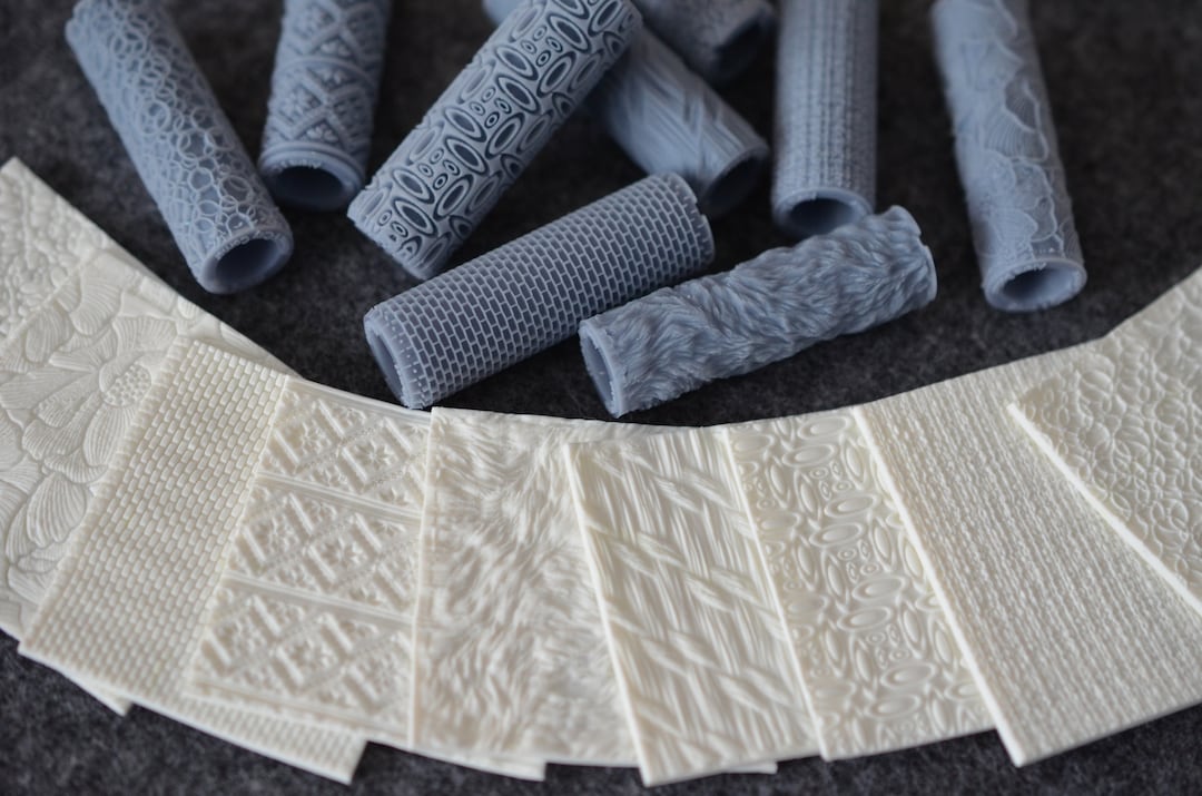 Polymer Clay MINI Texture Roller High-quality for Polymer Clay #82 - Etsy