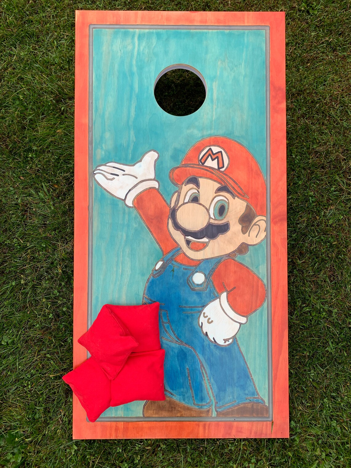 Super Mario Bros. Cornhole Boards - Etsy