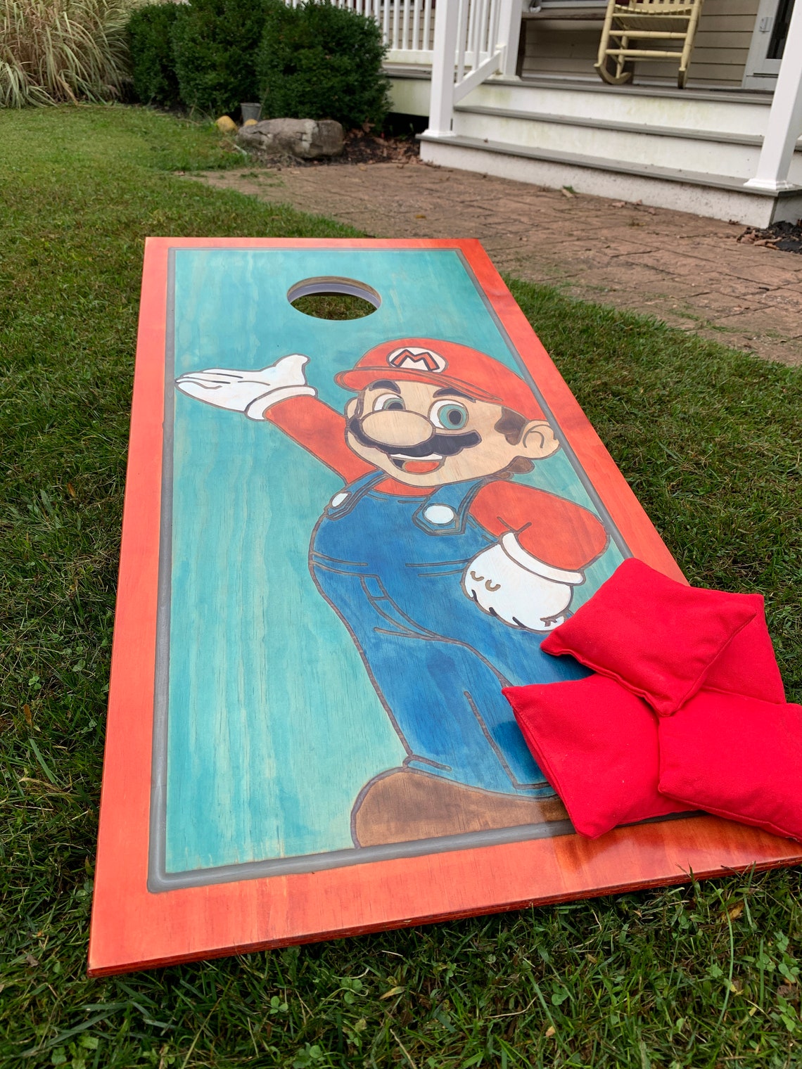Super Mario Bros. Cornhole Boards - Etsy