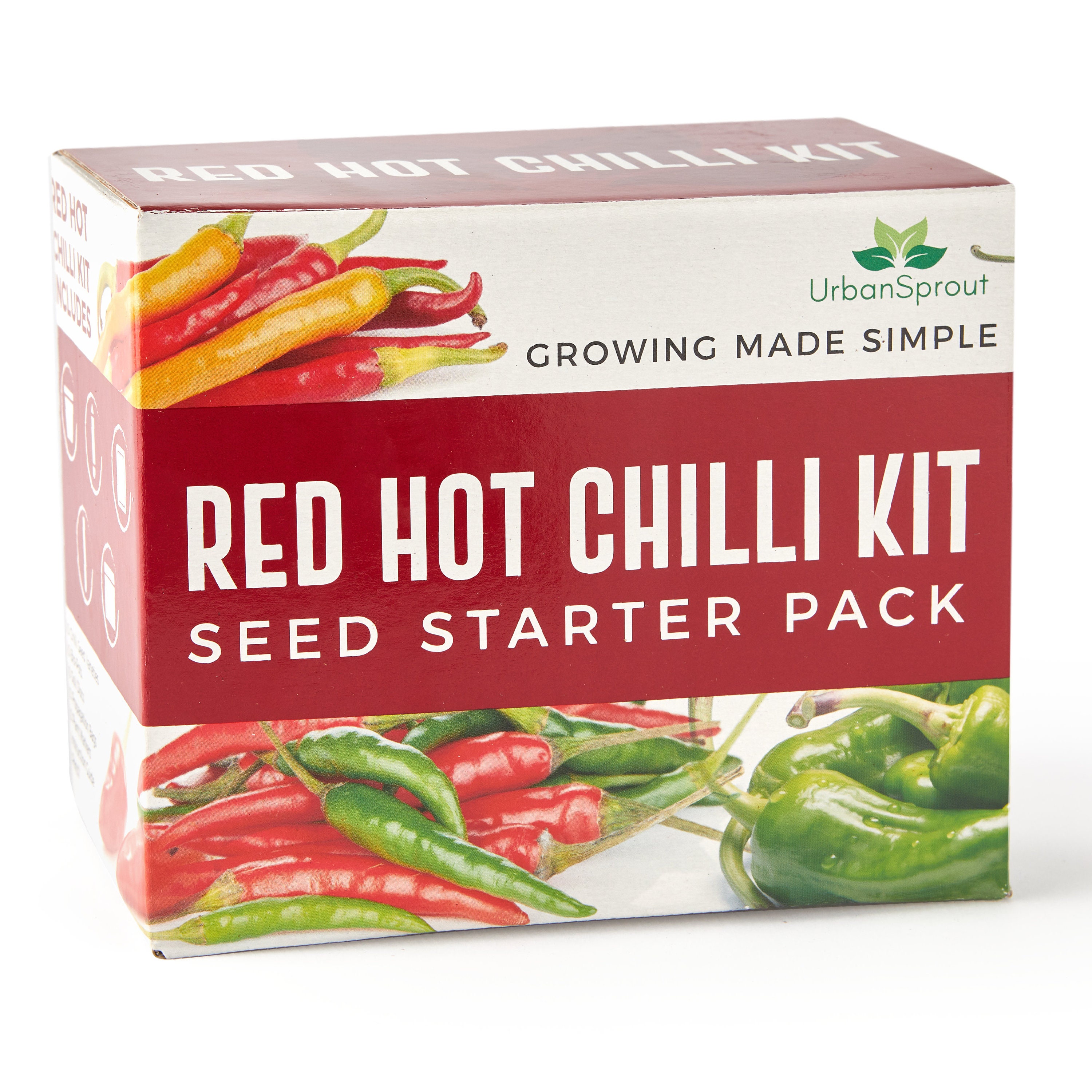 Chilli Seeds Kit Grow Your Own Chilli Peppers Indoors - Etsy UK
