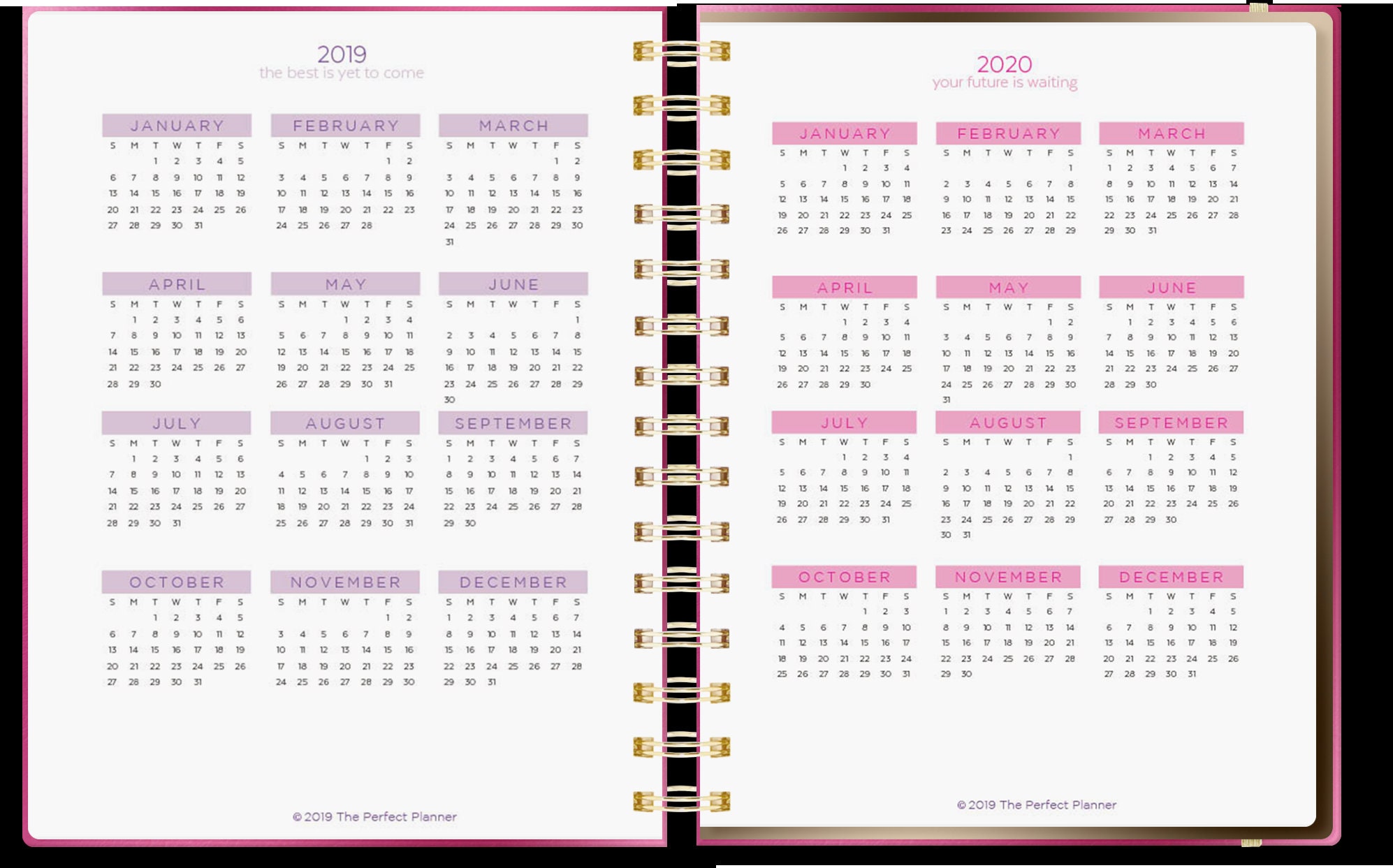 2019 Perfect Planner {digital Copy} - Etsy