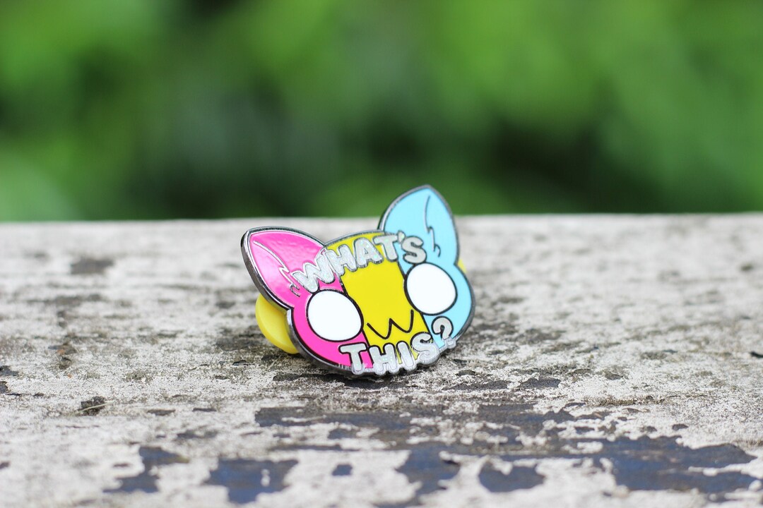 Sparkly Furry Pride Owo Hard Enamel Pin - Bold Pan Pride - Etsy