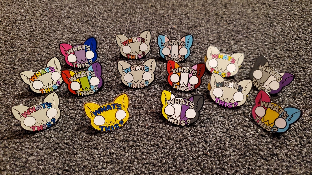 Sparkly Furry LGBT Pride Owo Hard Enamel Pin 2nds - Etsy